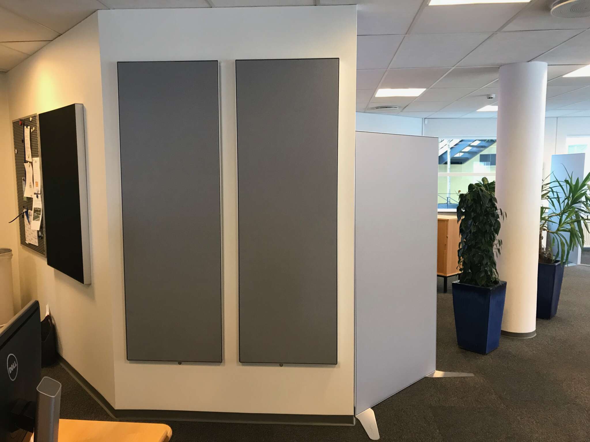 Alu Ramme med møbel stof, akustik dæmpende. » Noiseaway.dk