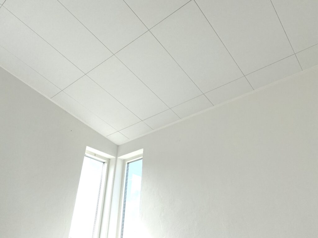 Akustikplader til oplimning | 20 mm 60x60 og 60x120 cm. » Noiseaway.dk