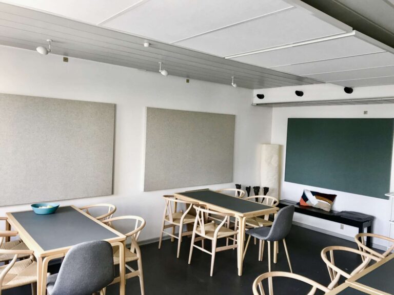 Alu Ramme med møbel stof, akustik dæmpende. » Noiseaway.dk