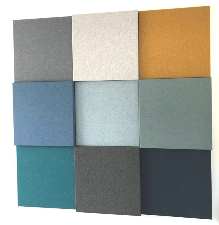 Texframe med stofbetrukket ramme med 100% uld stof. » Noiseaway.dk